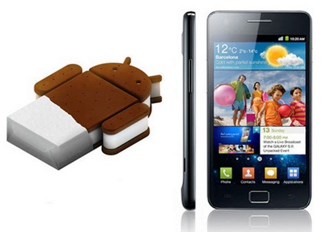 Samsung rolls out Ice Cream Sandwich update for Galaxy SII