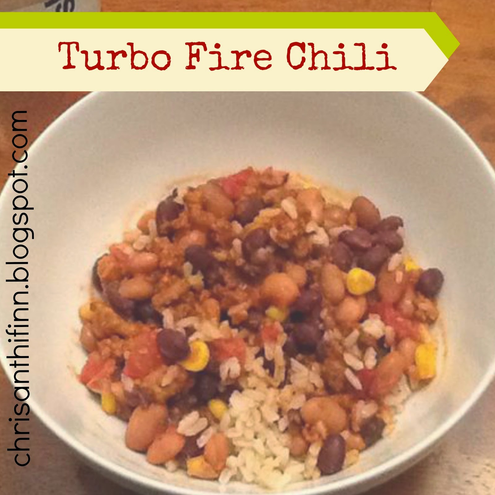 Clean Crockpot Chili: Turbo Fire Chili!