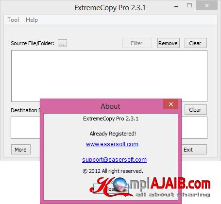 ExtremeCopy 2.3.1 Pro [x86/x64] With Portable | Go-Nge-Blog