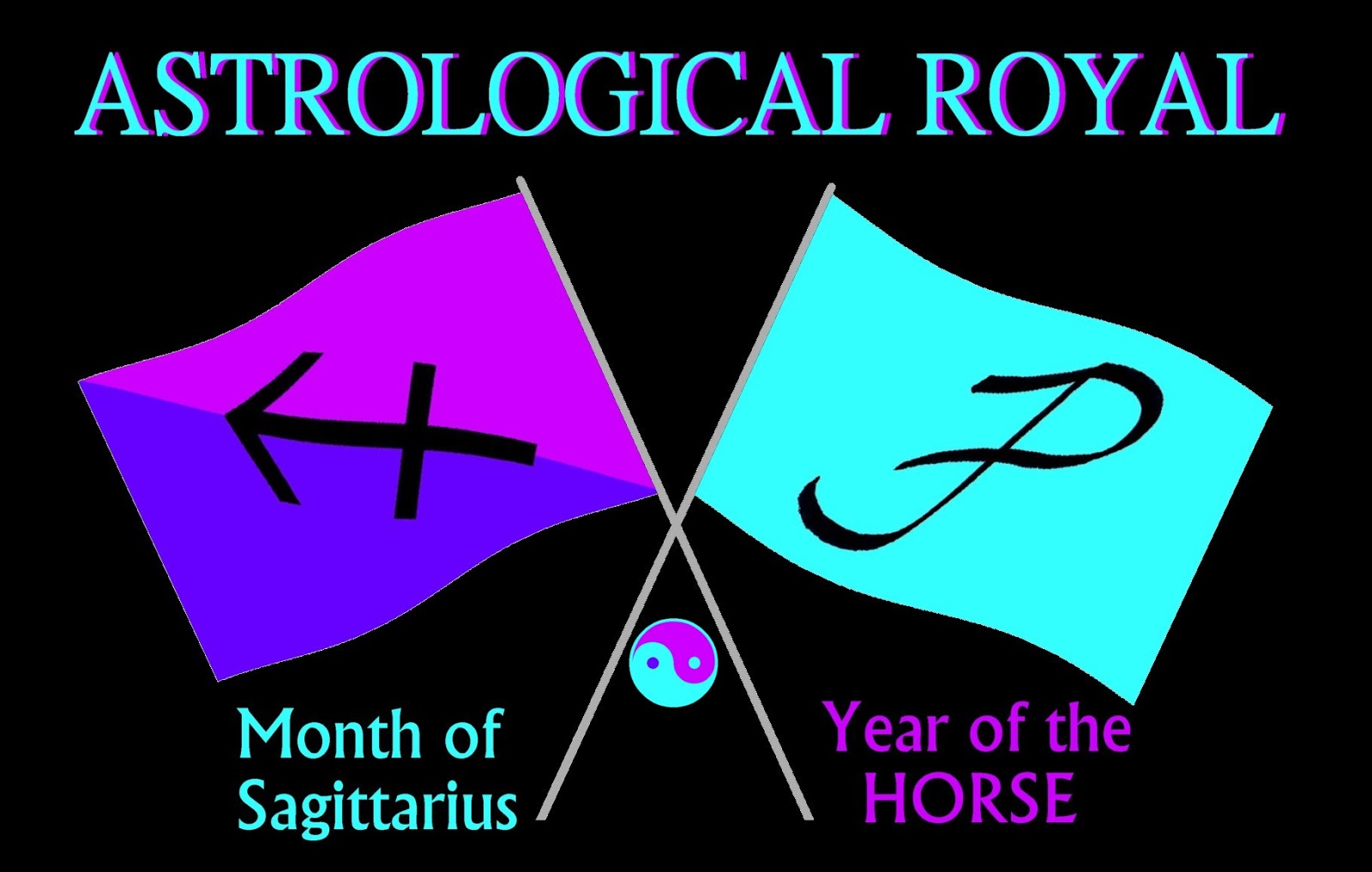 The Voice of Vexillology, Flags & Heraldry: Astrological Royal III - East meets West Sagittarius ...