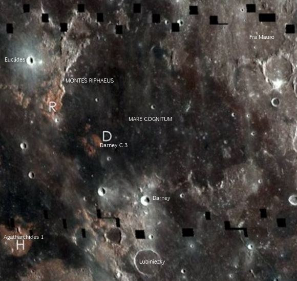 Lunar Pioneer: New map of lunar titanium and Iron presented