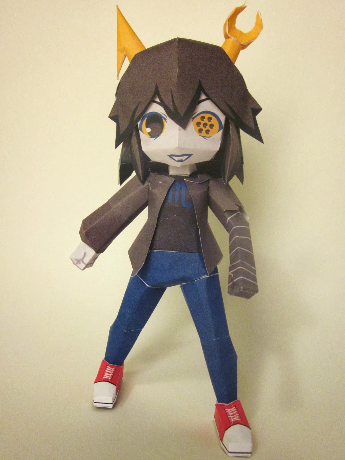 Papercraft Homestuck Vriska Serket - Papercraft4u | Free Papercrafts ...