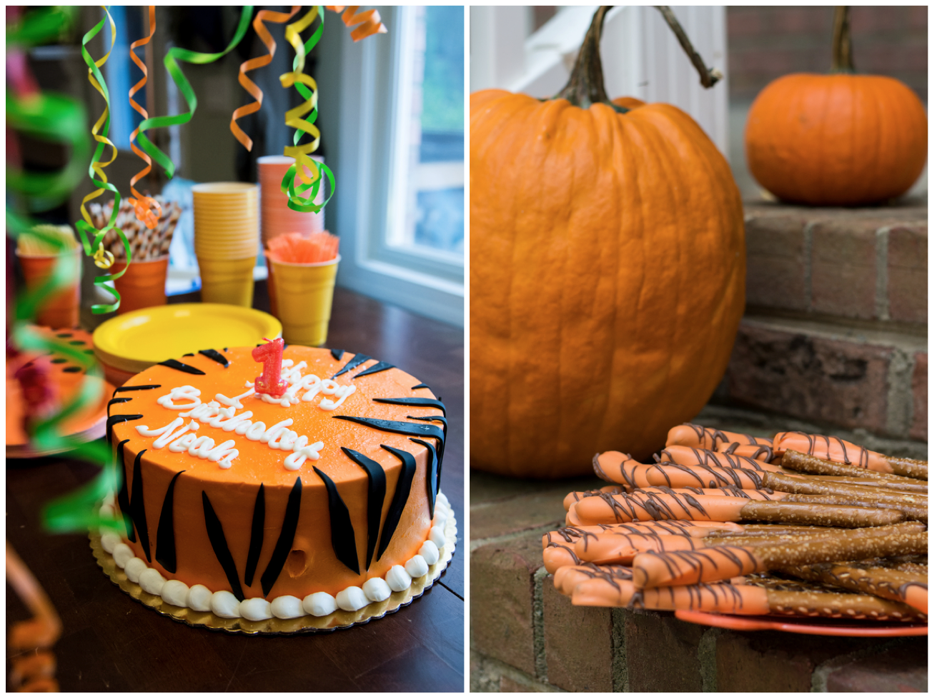 Home Confetti: TIGGER THEMED 1st BIRTHDAY PARTY