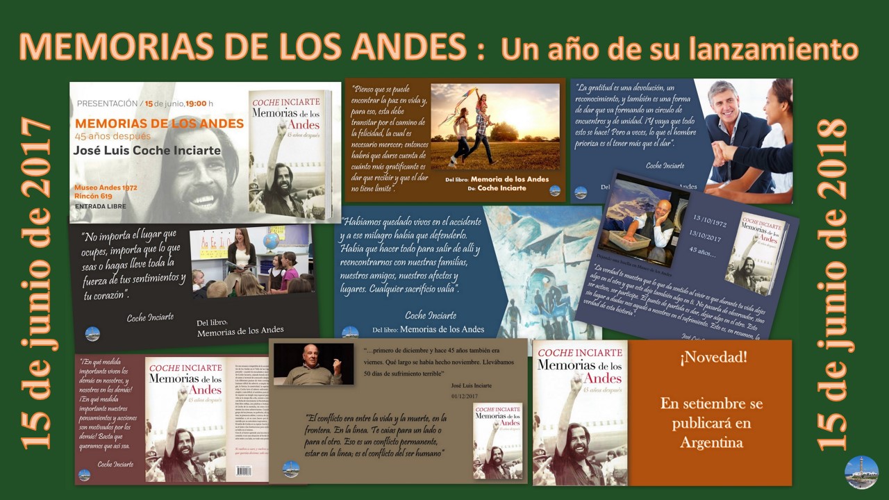 FAROS QUE ILUMINAN MI CAMINO : Memorias de los Andes : De José Luis ...
