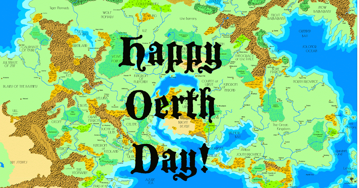 Maximum Rock & Role Playing: Happy Oerth Day!