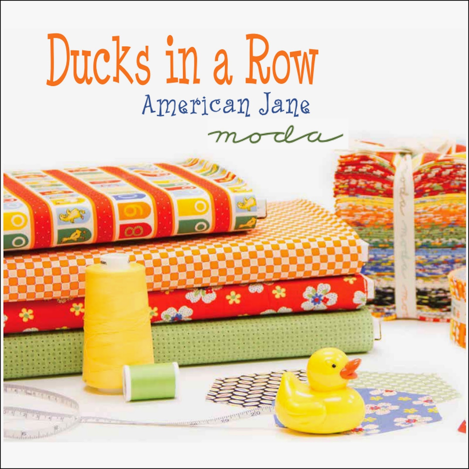Crazy Quilt Girl Fabric Shop: Moda DUCKS IN A ROW Fabric