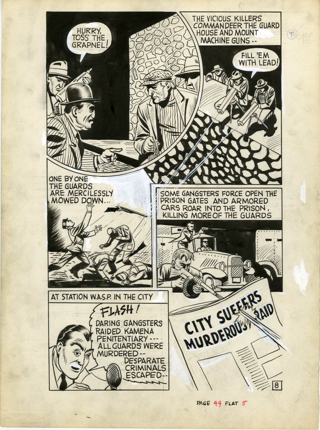 Pappy's Golden Age Comics Blogzine: Number 1346: Al Avison’s Red Blazer