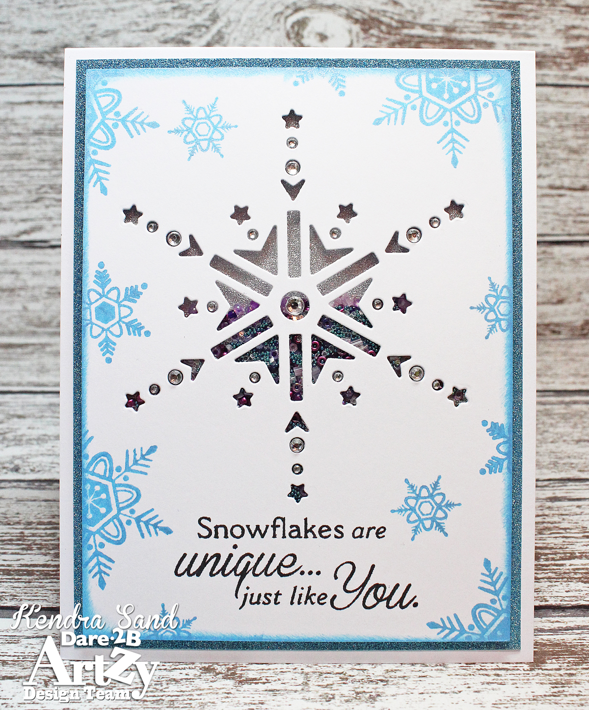 Luv 2 Scrap n' Make Cards: Snowflakes are Unique