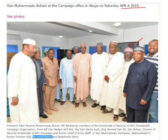 PDP update: Evidence that DSS DG is an APC member (photos)