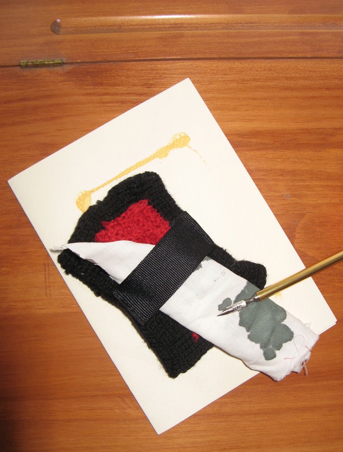 One More Stitch: Knit Pen Wiper