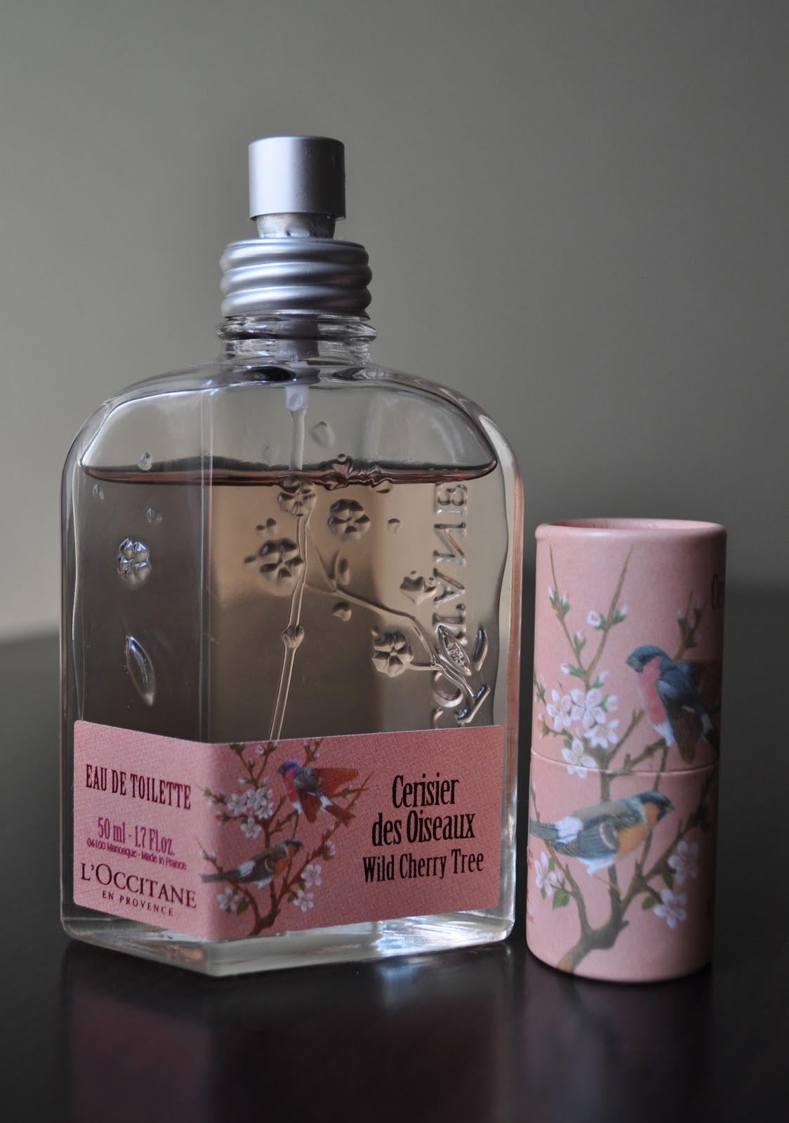 L'Occitane's Wild Cherry Tree Eau De Toilette and Solid Perfume Stick ...