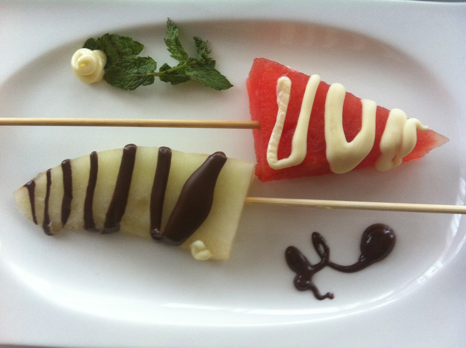 Las recetas de Martuka: Polos De Melón Y Sandía A Los Dos Chocolates