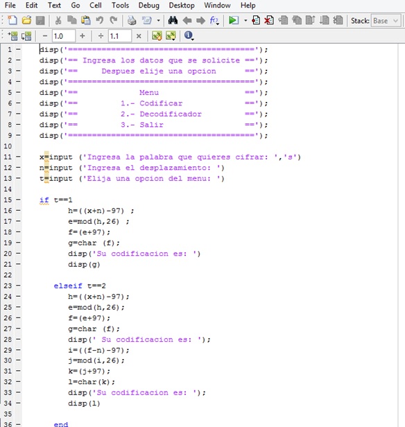 E-SIMIOS.COM: ALGORITMO CÉSAR
