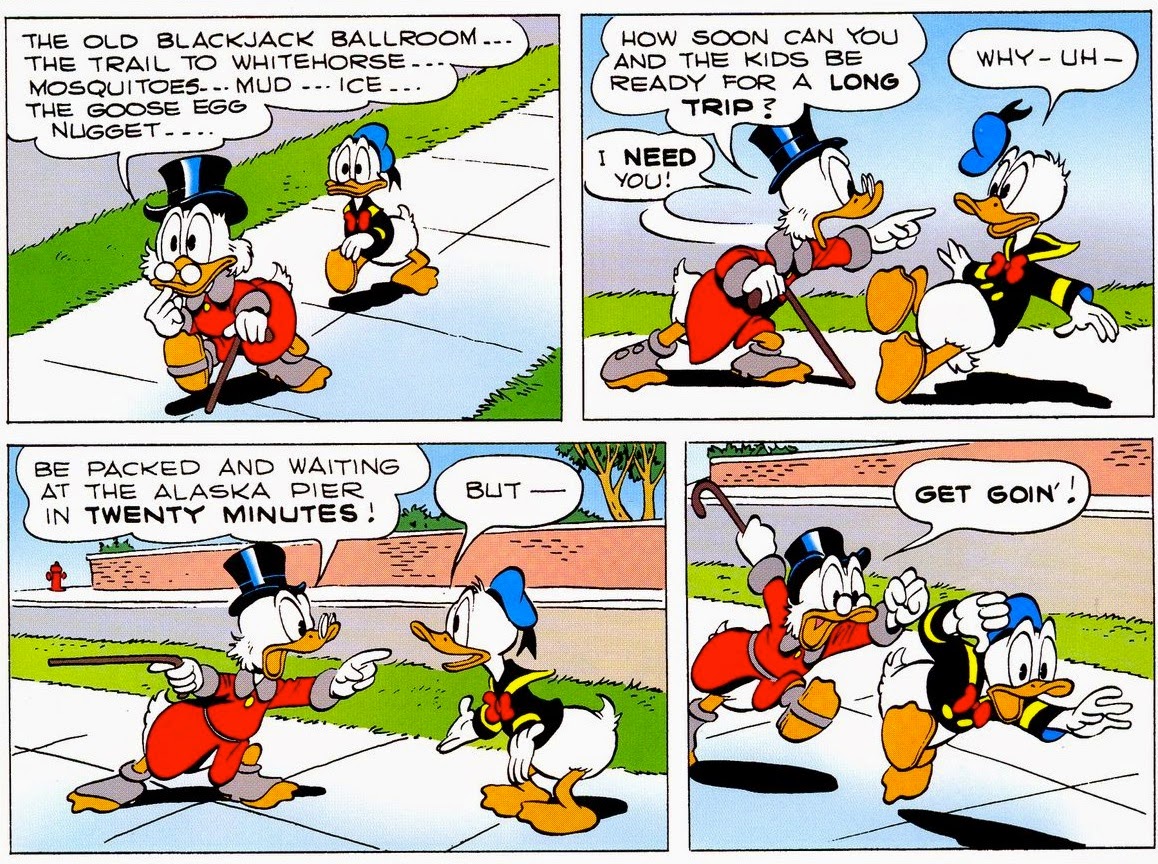 Duck Comics Revue: "Back to the Klondike"