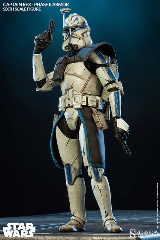 Star Tuga Wars: Star Wars Captain Rex Phase 2 Sideshow