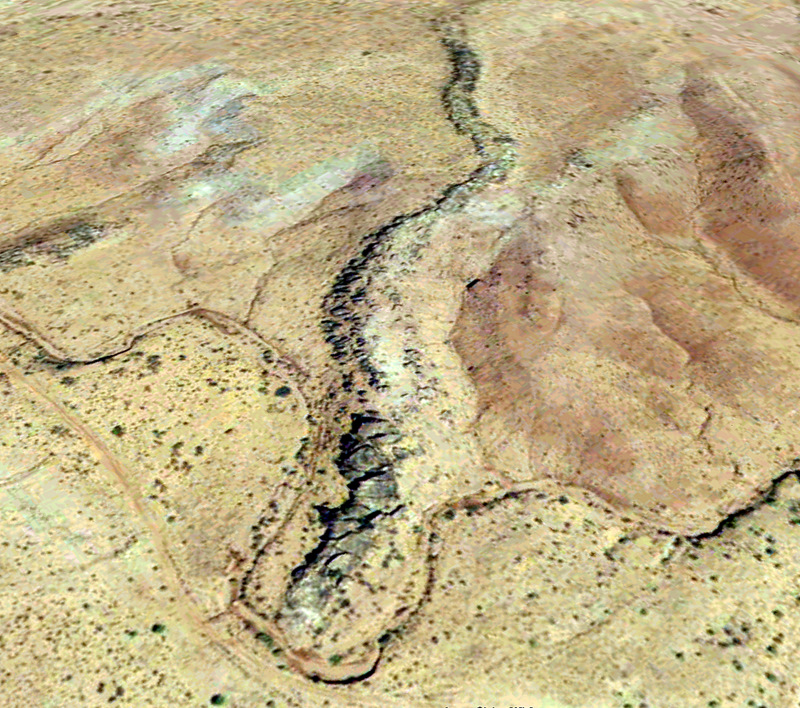 The Bu Element: An exhumed paleochannel...