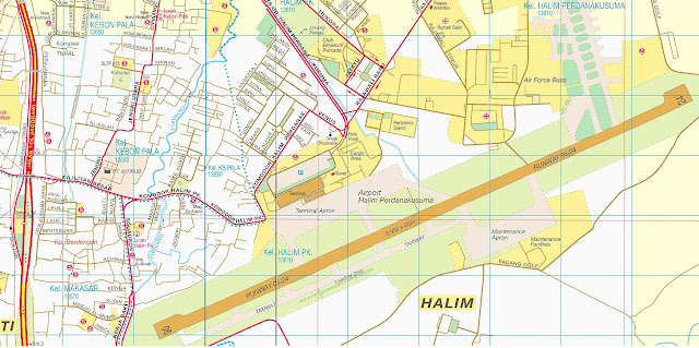 INFO JAKARTA: PELABUHAN UDARA / AIRPORT HALIM PERDANA KUSUMA JAKARTA