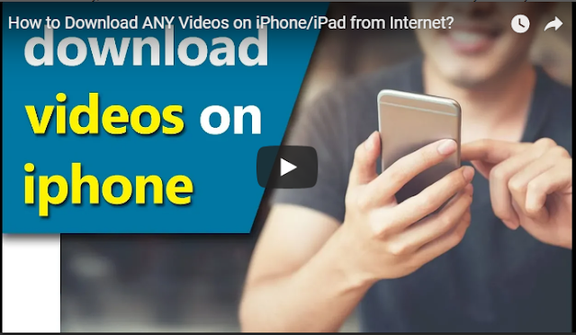 Down Load Free: Download Videos on iPhone or iPad without iTunes