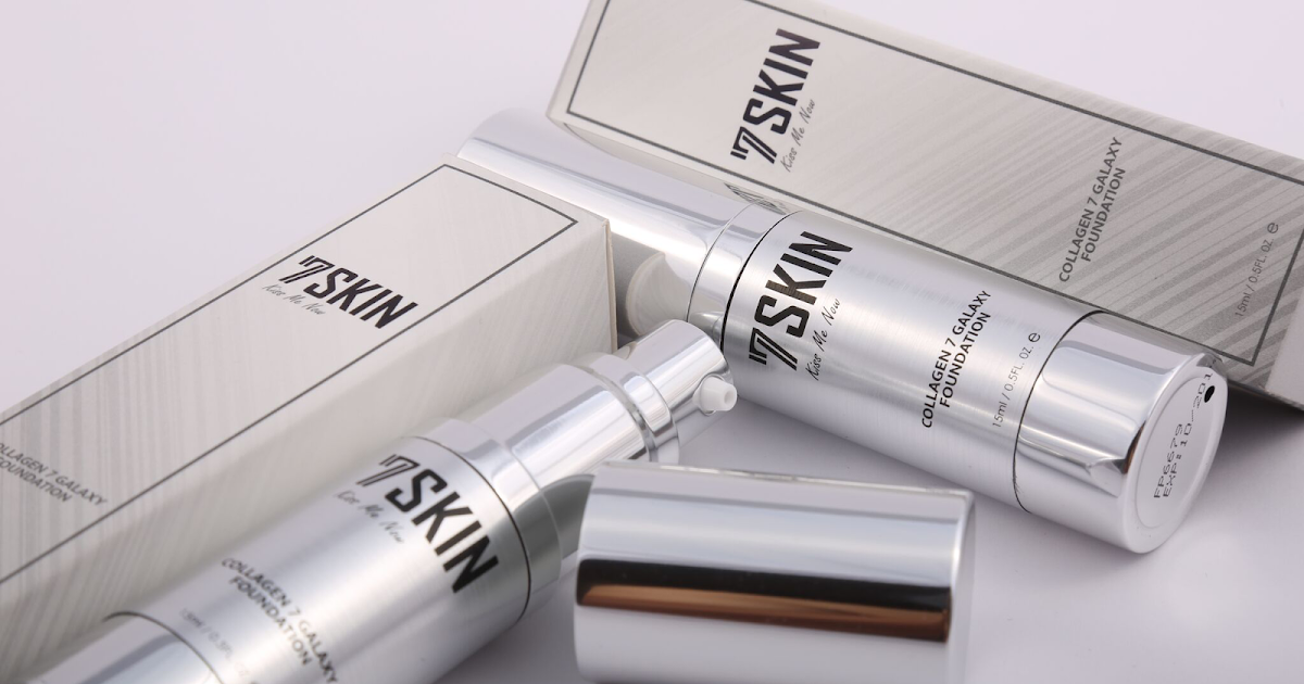 WE'RE NOW LAUNCHING 7SKIN COLLAGEN 7 GALAXY FOUNDATION!