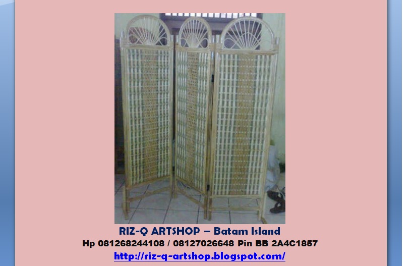 Spesialis Penjualan Tikar Rotan Unik Bernuansa Etnik di Kota Batam