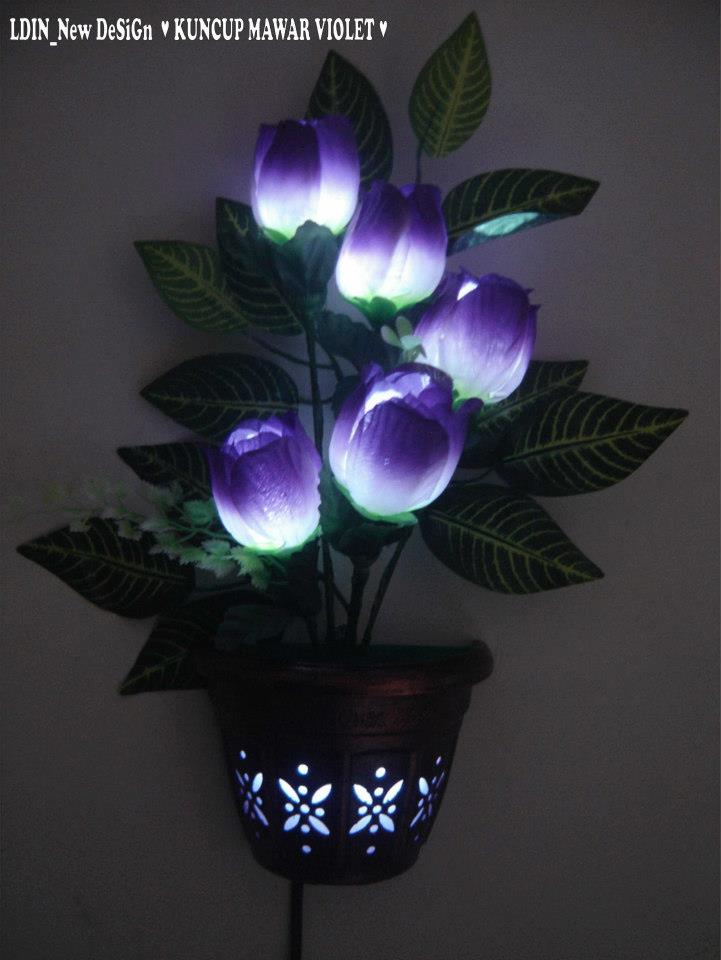 Toko Lilin Aroma Terapi : Lampu Bunga