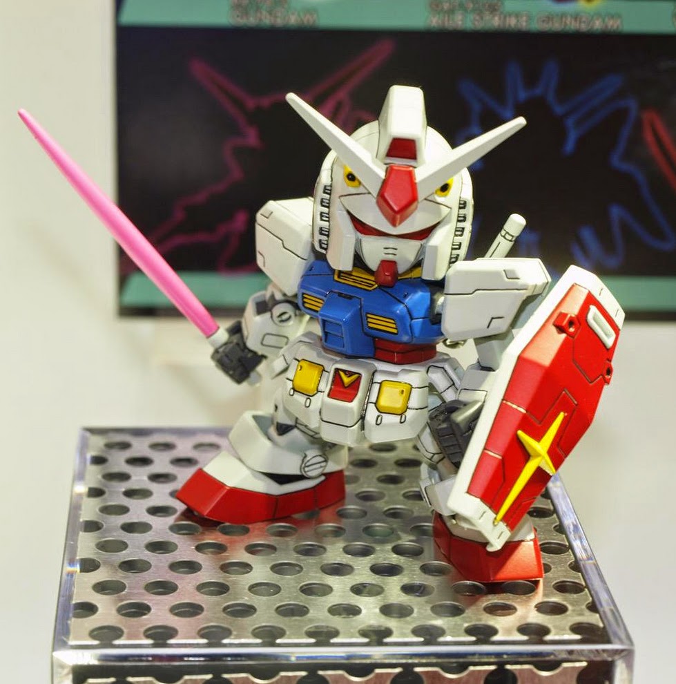GUNDAM GUY: SD Gundam EX-STANDARD: RX-78-2 Gundam - On Display ...