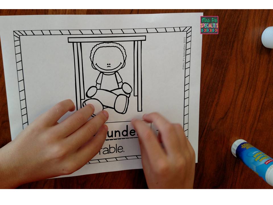 Making Prepositions Come To Life · Mrs. P's Specialties