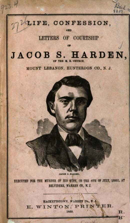 Murder by Gaslight: The Confession of Jacob Harden.
