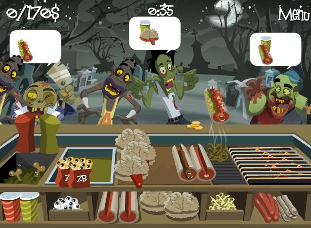 Hamburguesas en Madrid: ZOMBIE BURGER: el juego ideal para Halloween.