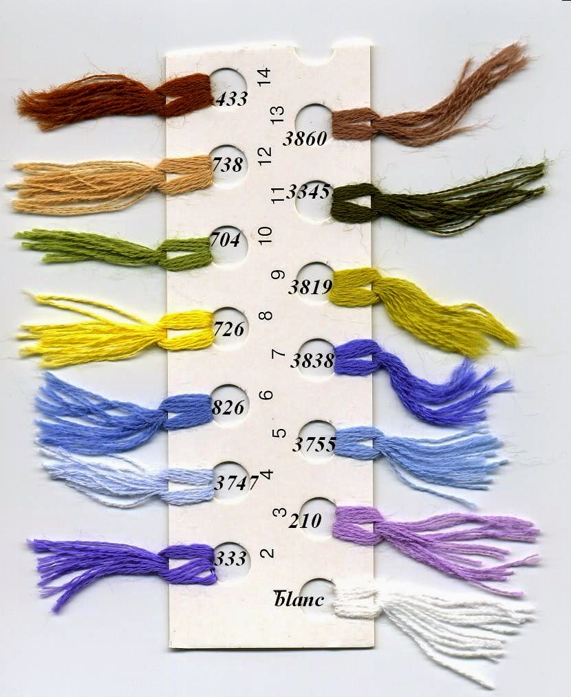 Вышивалка: Схема вышивки Riolis 841 "Ирисы"