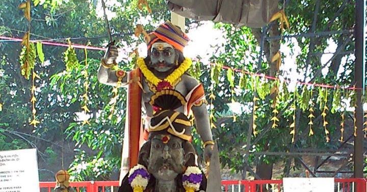 Mayiliragu: Mystery behind the salt immersed Karrupar @ Shivakaliamman ...