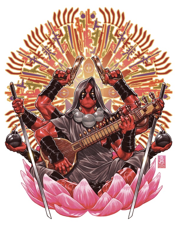 Deadpool seguindo a filosofia Zenpool ~ Universo Marvel 616