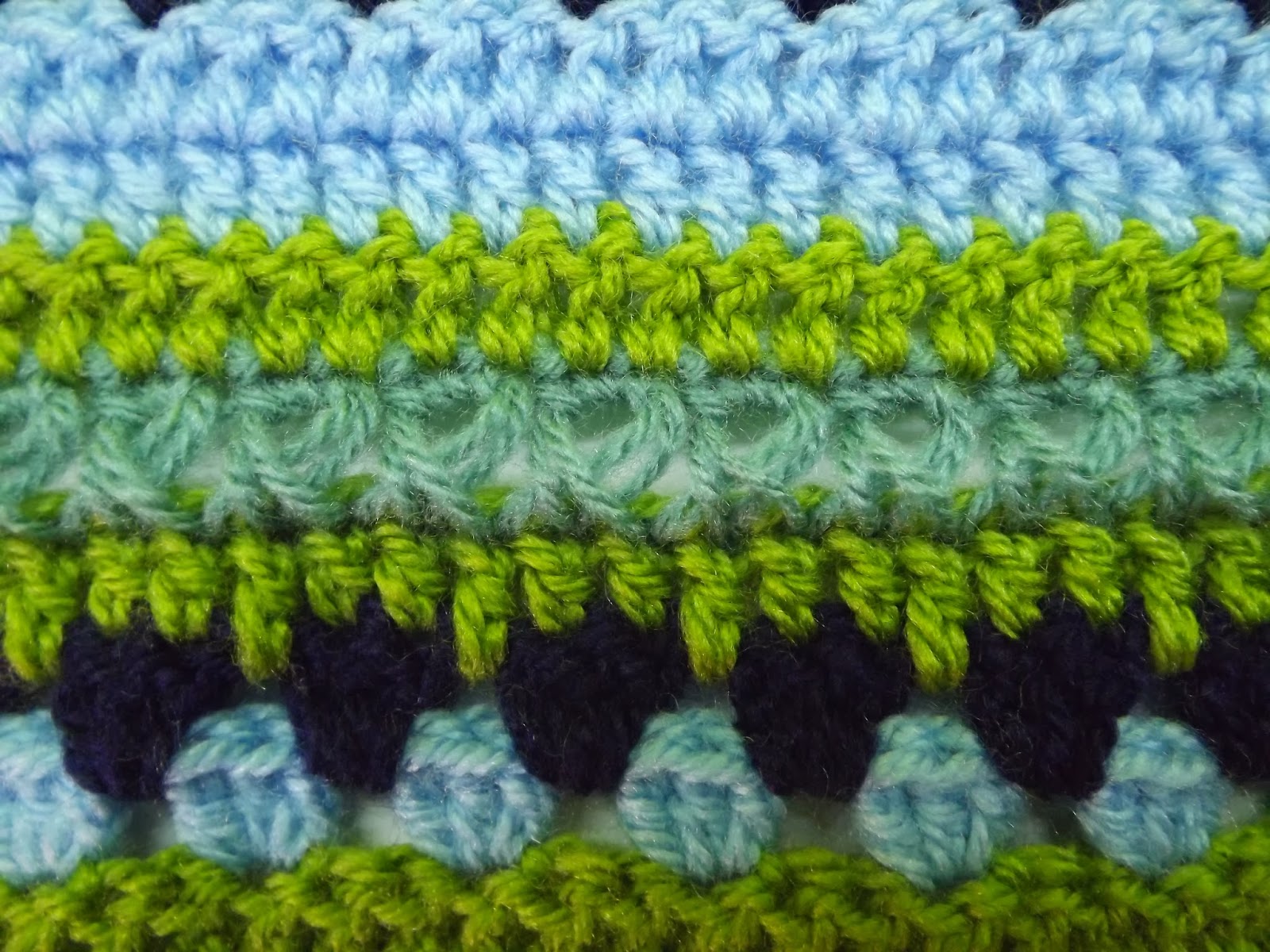 Pés de Lã: Passo-a-passo: Peruvian Crochet Stitch