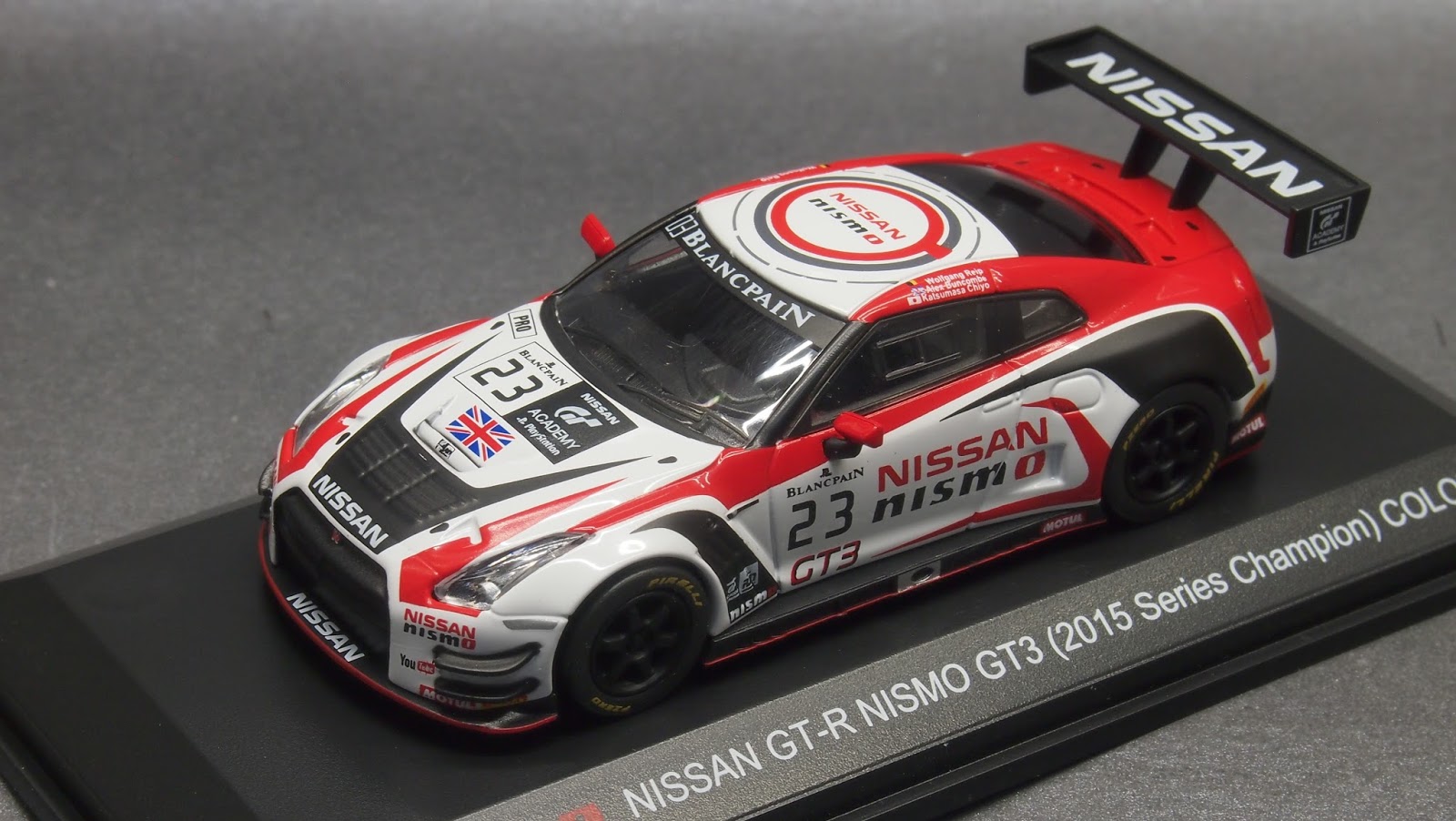 My 1-64 World Minicar collection: Kyosho 1/64 NISSAN GT-R NISMO GT3 ...