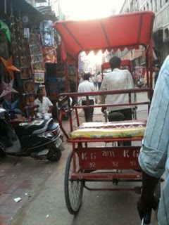I was here: Rickshaw ride