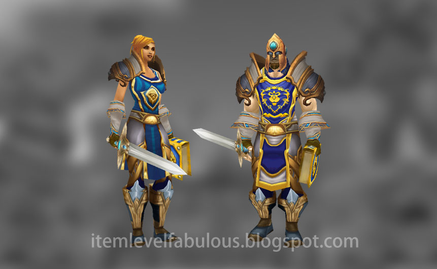 Item Level: Fabulous: Stormwind Guard: Cloth Edition