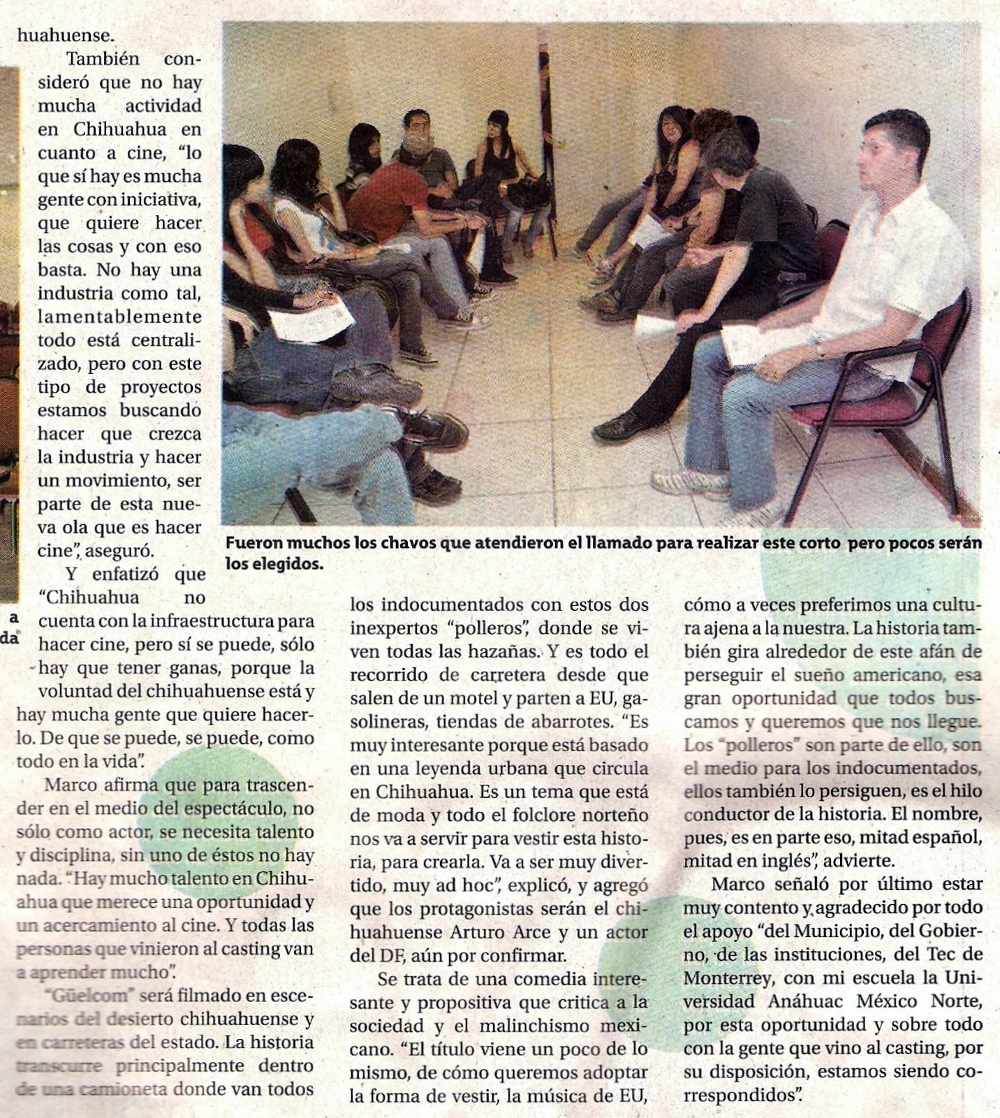 Tramoyam3: Marco Adrián Cano Licón / actor de teatro y de cine ...