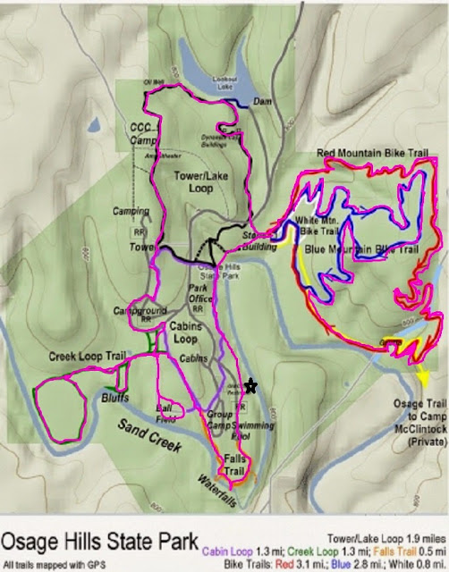 Confusing Trail Map Confusing Trail Map