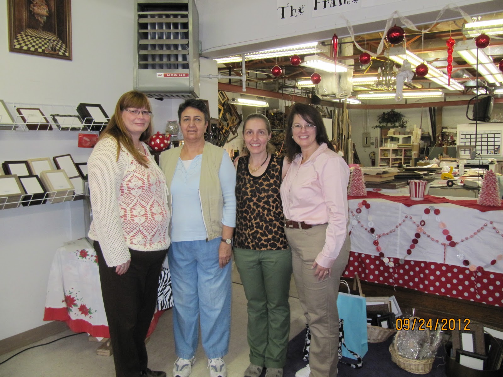 Time 2 Xstitch: More Jill Rensel studio pics