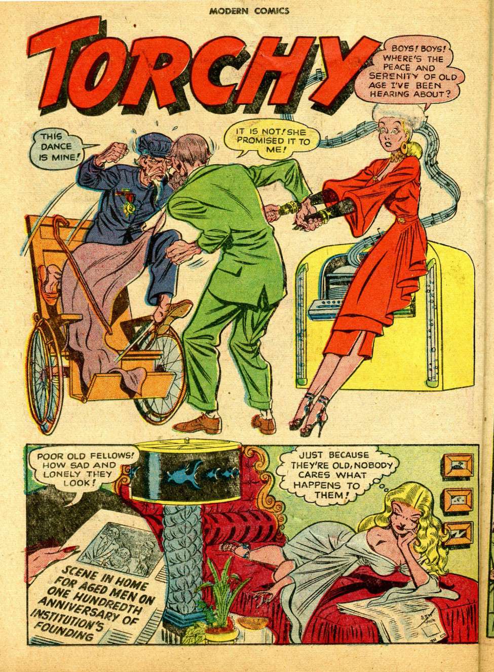 Ominous Octopus Omnibus: Torchy - MODERN COMICS #89