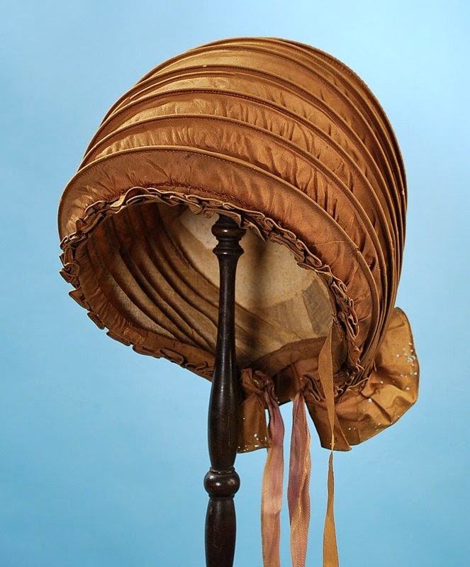 All The Pretty Dresses: Lovely light brown Calash