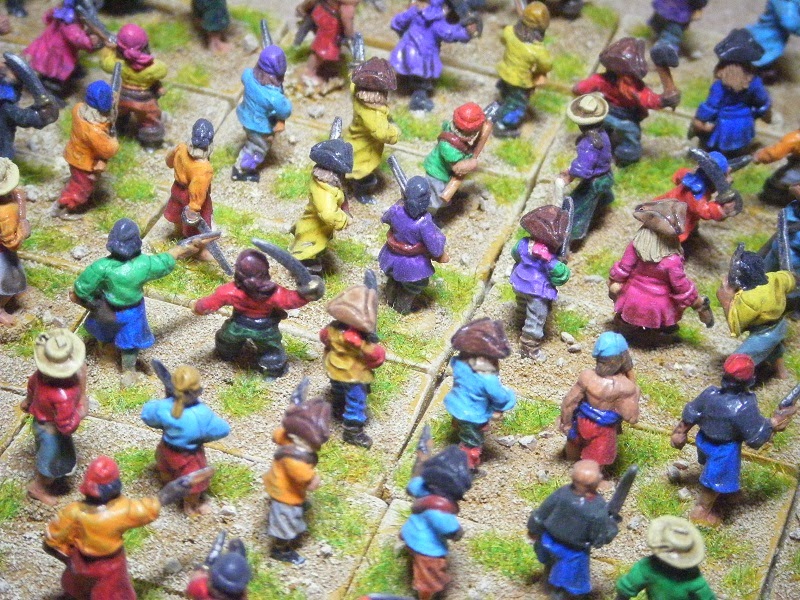 Wargaming Girl: Challenge Day 69 (Fnarr fnarr!) - 15mm Pirates, Errrmm ...