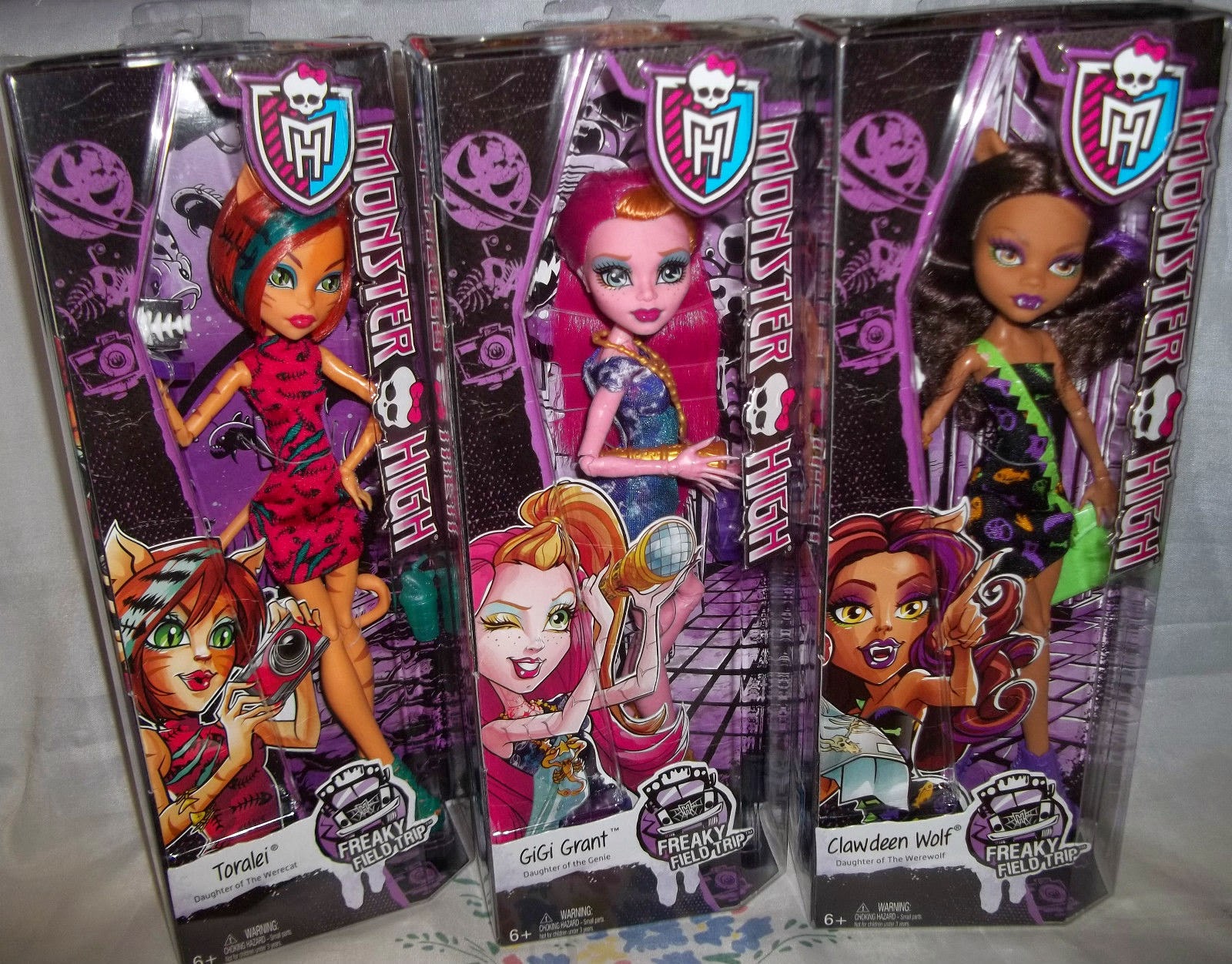 Monster High-Pretty : Fotos de las muñecas Monster High Freaky Field Trip