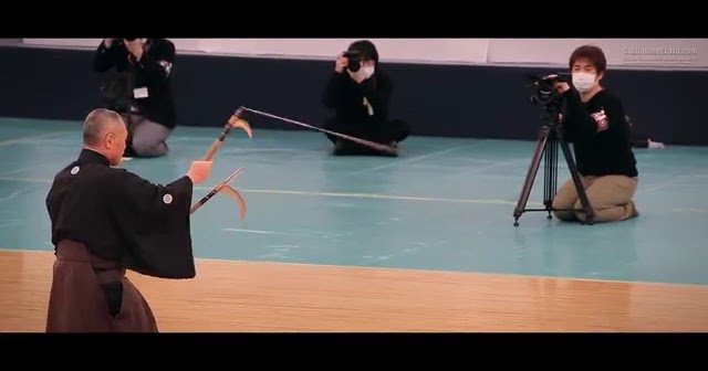 Kusarigama in Nito Shinkage Ryu 二刀神影流 (Type 2)