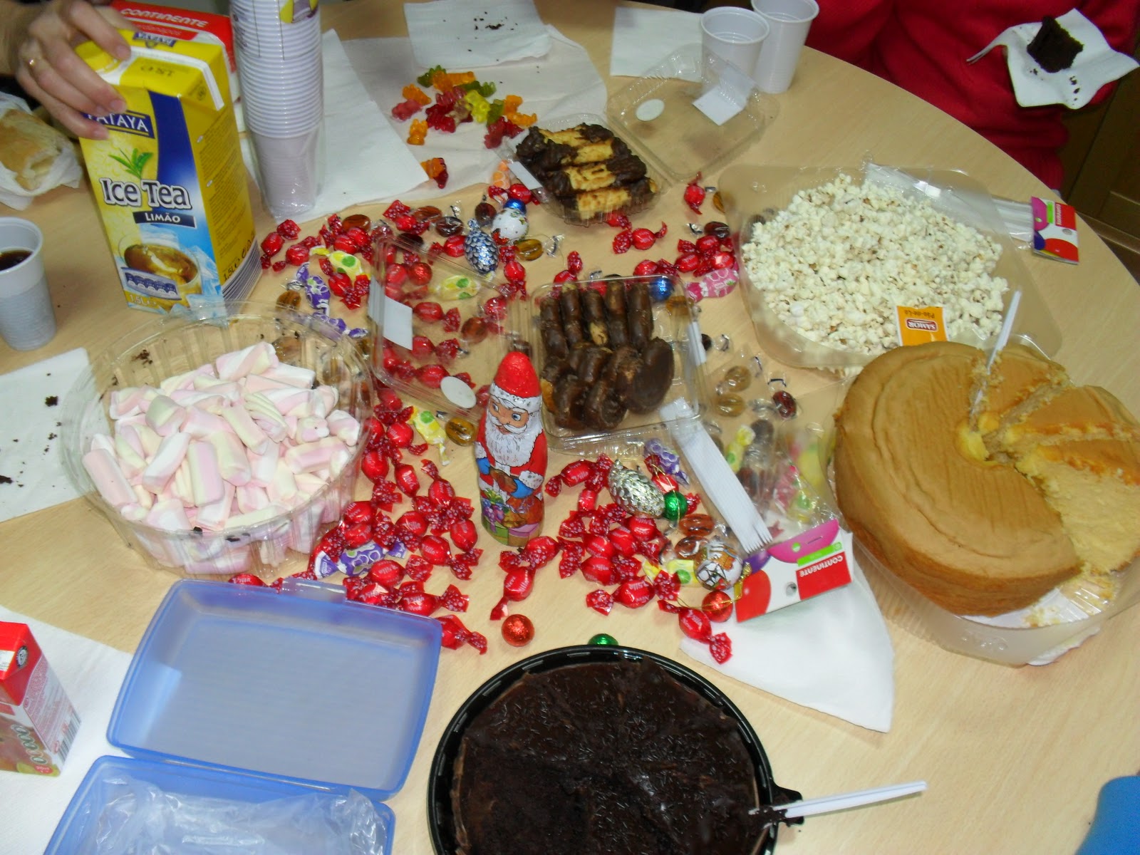 Academia do Saber: O nosso lanche de Natal!