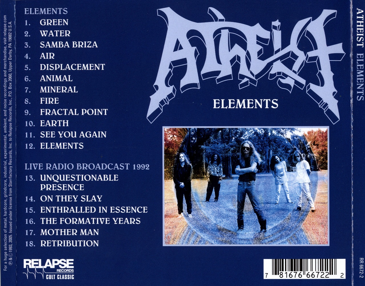 Cries from the Quiet World: Atheist "Elements"