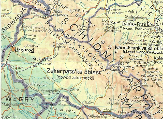 Wojtek z Roztoki. : Zakarpacie