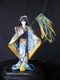 Origami: Boneka Jepang (Washi Japan doll) | A Light and Share the World