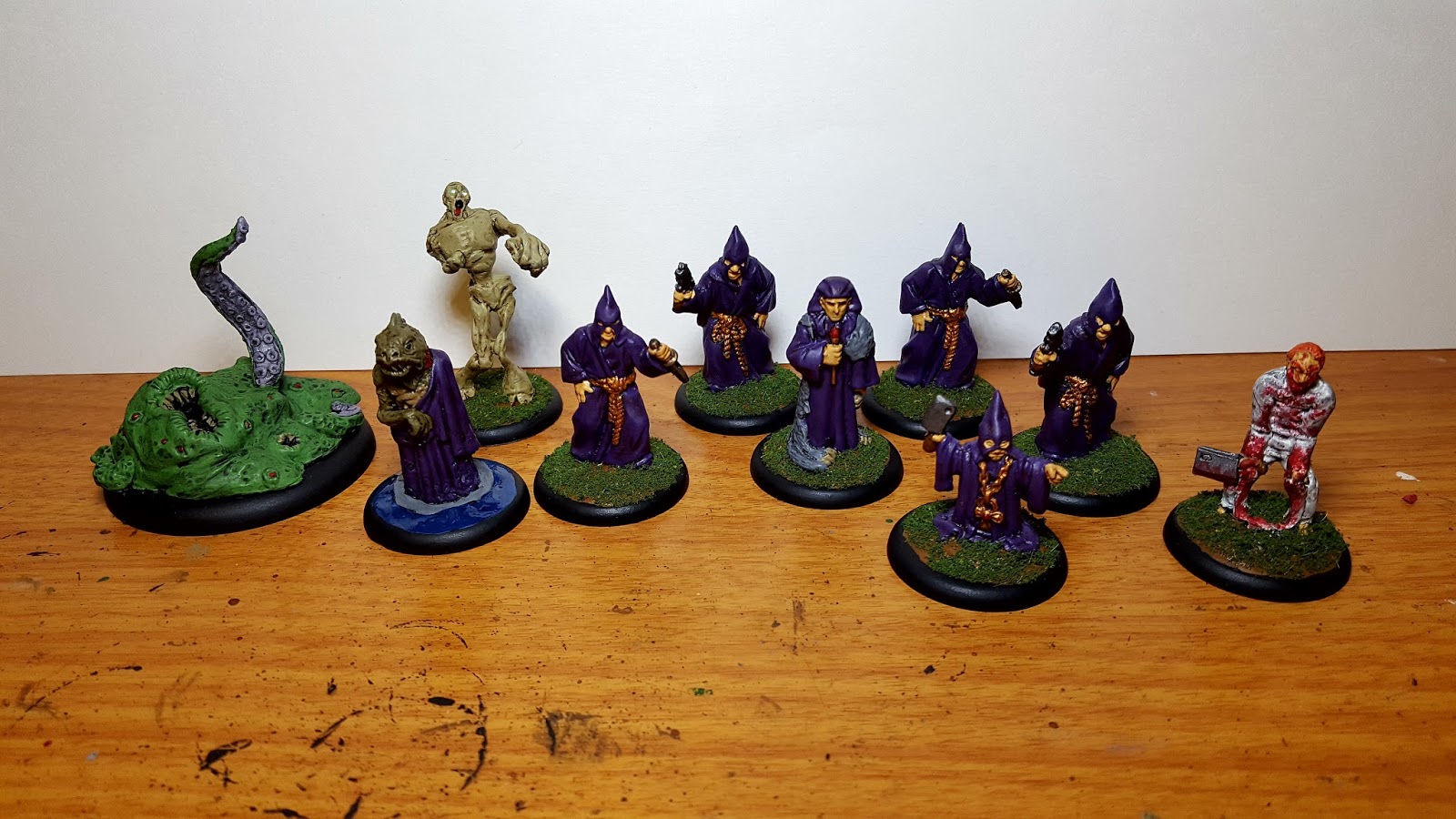 By Brush and Sword: Painting Update - Frostgrave, Strange Aeons, Wargods