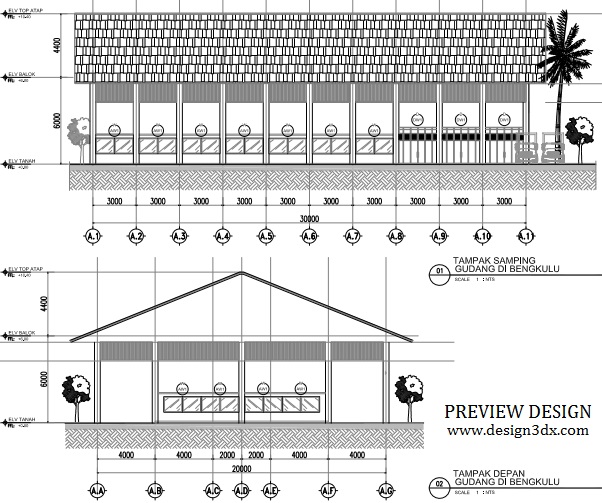 JASA GAMBAR PABRIK DESAIN GUDANG WAREHOUSE: June 2017